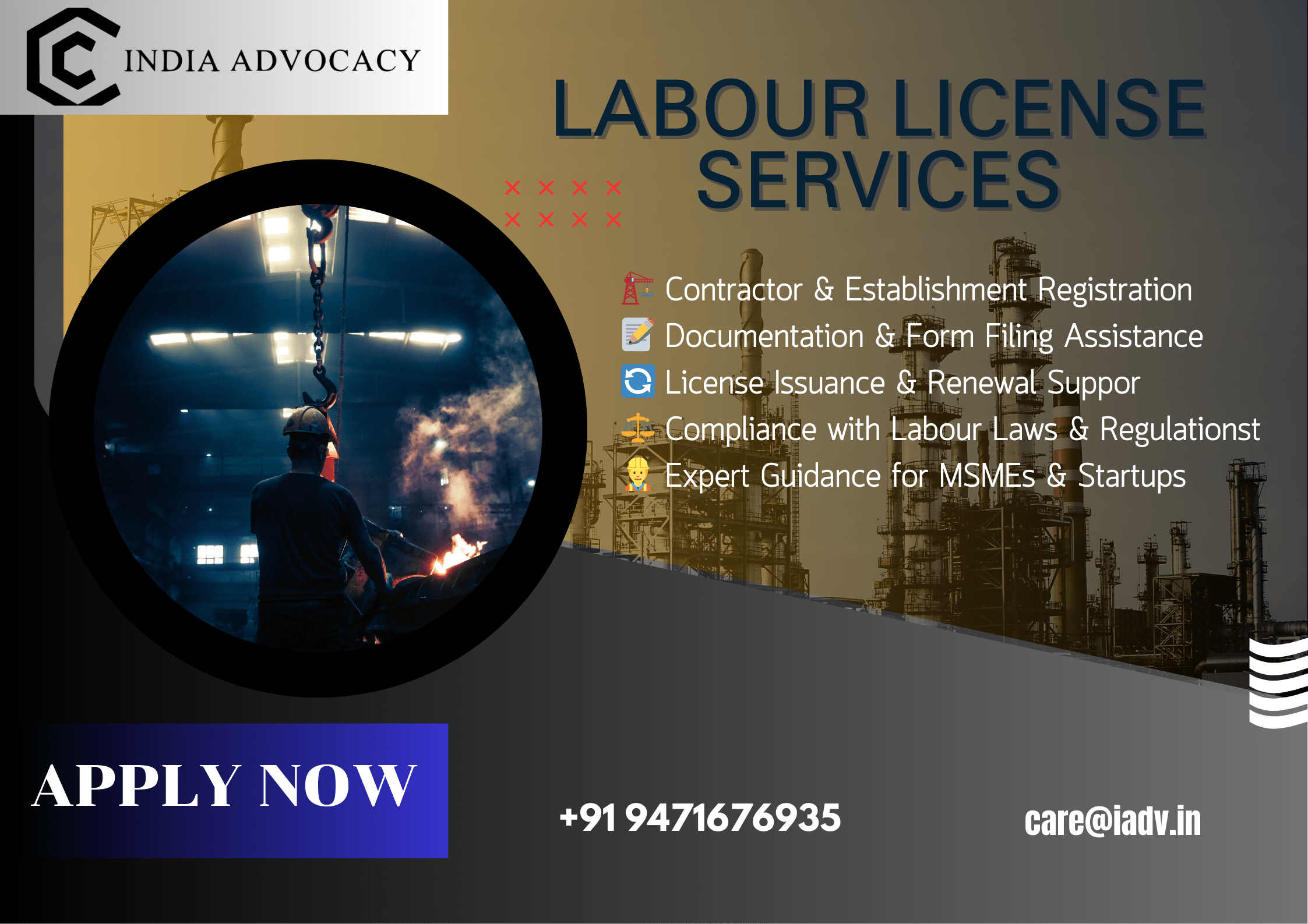 Labour License Registration Services!